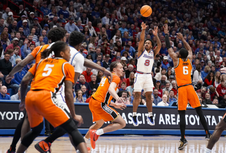 KU gets back on track by blowing out OSU 96-64 - KU Sports
